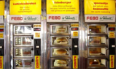Amsterdam Cheap Eats: "Febo" dishes up snacks, automat-style | EuroCheapo